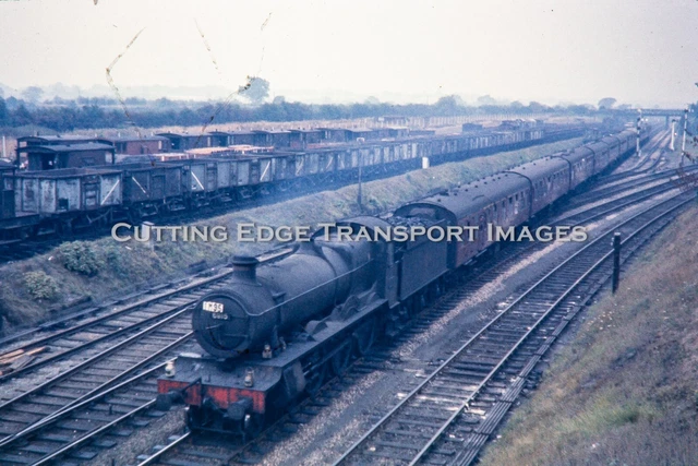 ORIGINAL RAILWAY SLIDE: 6915 'Mursley Hall' Sutton Bridge Jcn 1960s* A ...