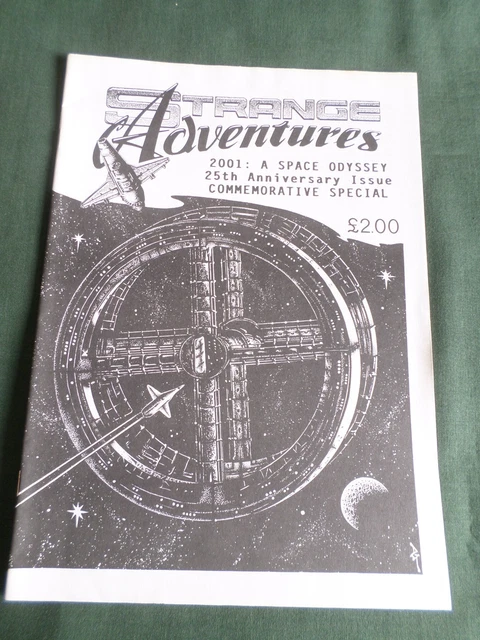 STRANGE ADVENTURES MAG - 2001 A Space Odyssey- 25Th Anniversary Issue ...