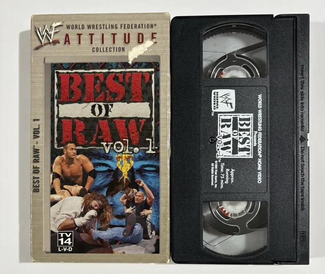 BEST OF RAW: Vol. 1 (VHS, 2001) WWF Attitude Collection WWE Home Video ...