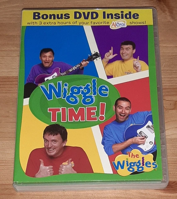 THE WIGGLES: WIGGLE Time! & Bonus DVD (DVD, 2000, 2-Disc Set) NCircle ...