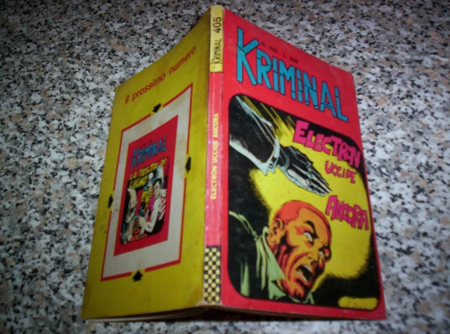 KRIMINAL N.405 ORIGINALE Corno Mb/Ott Tipo Satanik-Ford-Diabolik-Magnus ...