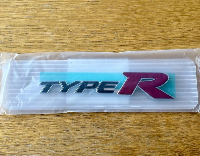 GENUINE HONDA CIVIC FD2 TYPE R Rear Boot Badge Emblem JDM FD2R OEM ...