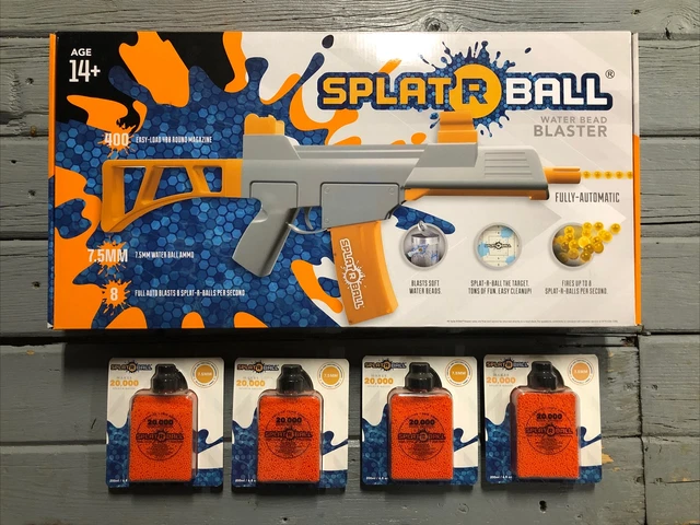 SPLAT R BALL Soft Water Bead Blaster Fully Automatic SRB400 SplatRball ...