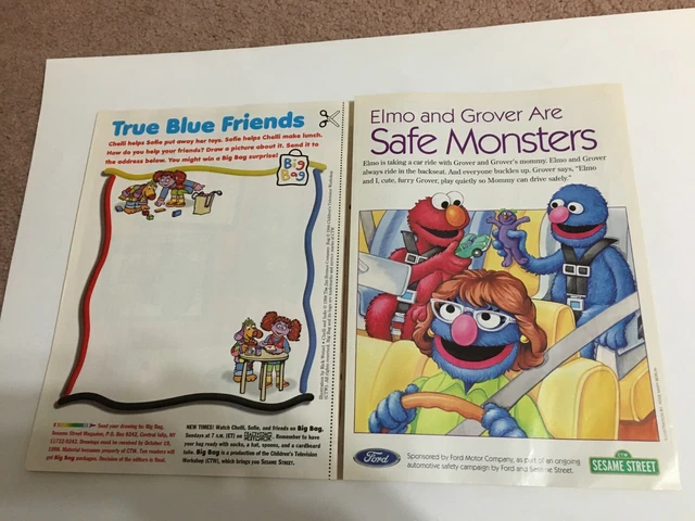 VINTAGE SESAME STREET Magazine. October 1998. EXCELLENT CONDITION £18. ...