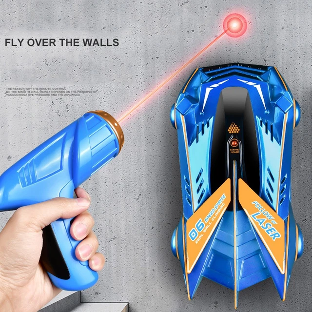 RC WALL WALKING Stunt Car Zero Gravity Wall Climbing Remote Control CAR ...