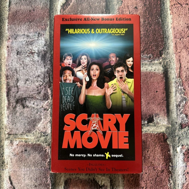 SCARY MOVIE VHS Tape 2001 Exclusive Bonus Edition $12.77 - PicClick CA