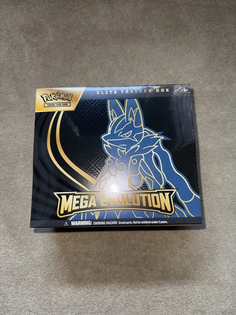 POKEMON MEGA EVOLUTION ETB Elite Trainer Box Lucario - Brand New ...