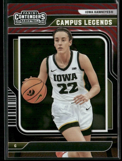 2024-25 CAITLIN CLARK Collection Campus Legends Red Foil Caitlin Clark ...