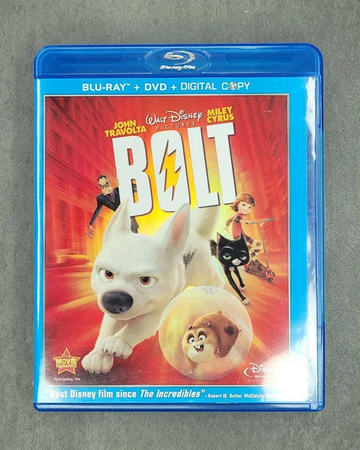 BOLT (THREE-DISC EDITION w/ Standard DVD + Digital Copy + BD Live) [Blu ...