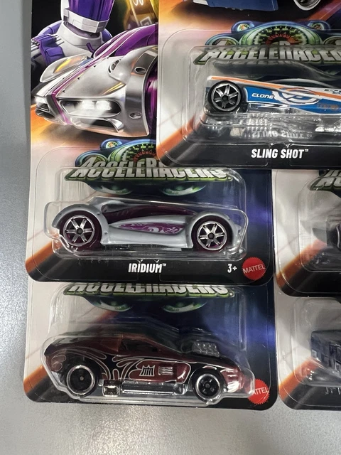 2025 HOT WHEELS Silver Series ACCELERACERS Full Set of 5 WALMART ...