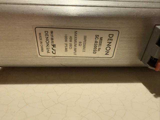 DENON SATALITE SPEAKER Sc A500sd £5.00 - PicClick UK