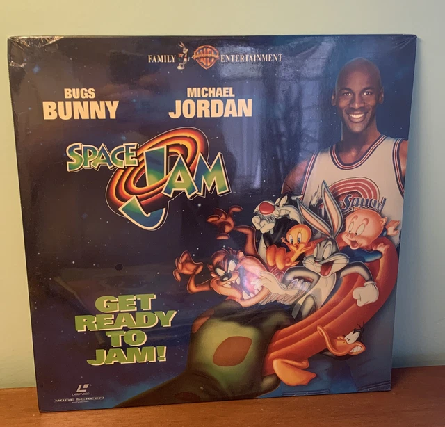 SPACE JAM LASERDISC Laser Disc Michael Jordan Looney Tunes 90s ...