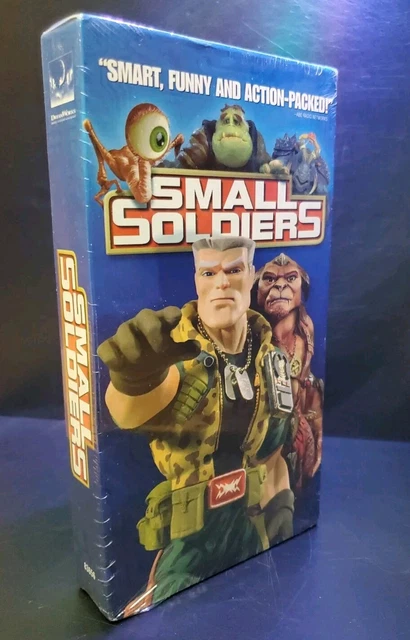 SMALL SOLDIERS VHS Video 1998 DreamWorks Brand New Sealed Slip Cover ...