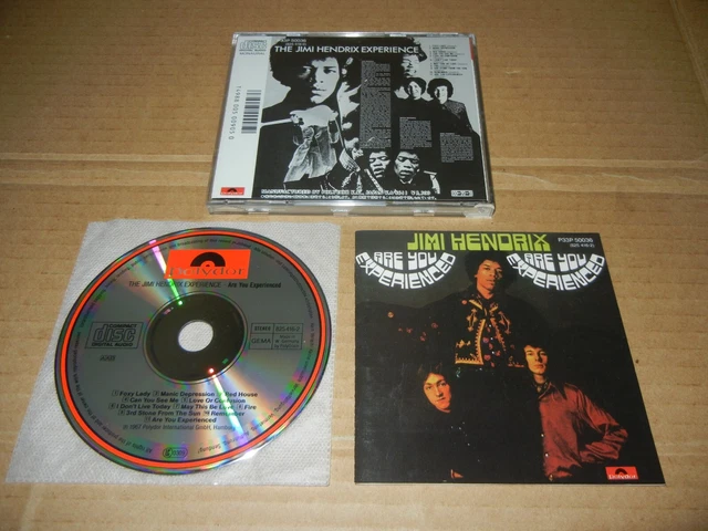 JIMI HENDRIX &ARE You Experienced" Japan West Germany Polydor CD P33P ...