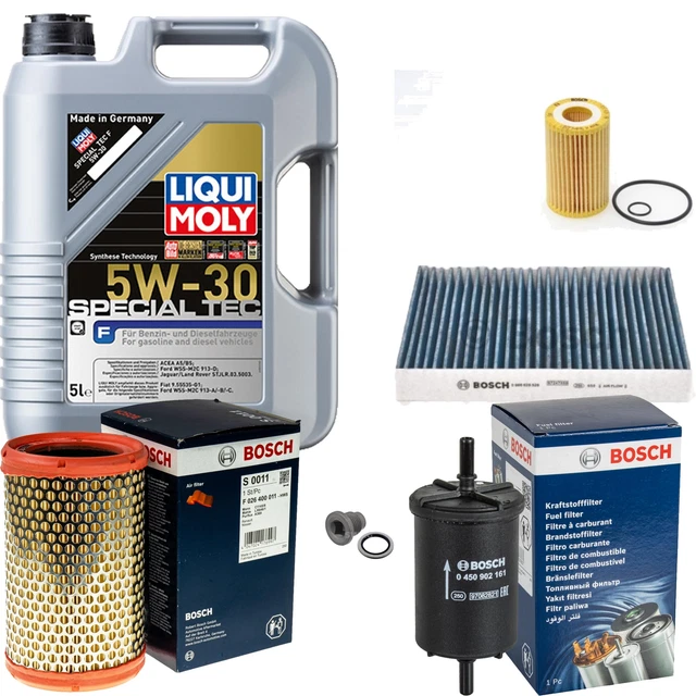 BOSCH CONTROLLO SET 5L Liqui Moly Special Tec F 5W-30 per Renault Clio II EUR 135,95 - PicClick FR