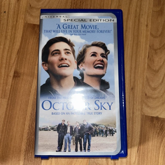 VHS OCTOBER SKY Special Edition Rare Laura Dern Jake Gyllenhaal £0.79 ...