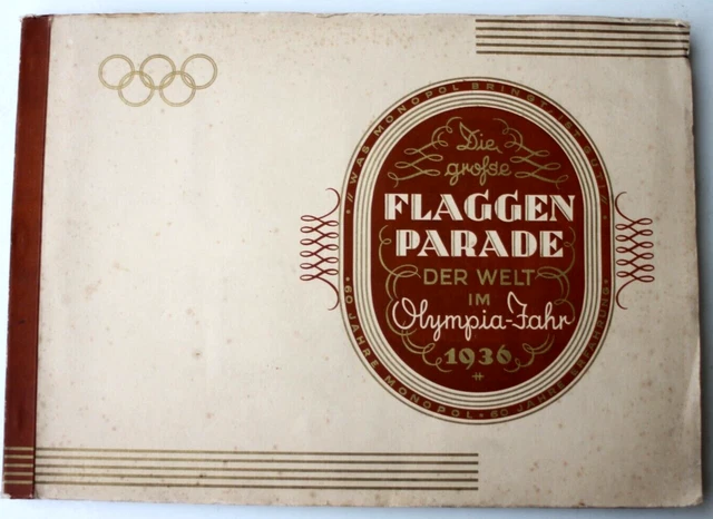 7842C MONOPOL ZIGARETTEN Die große Flaggen-Parade der Welt im Olympia ...
