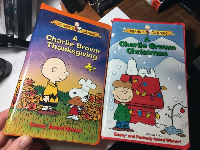 PEANUTS CLASSICS - A Charlie Brown Thanksgiving & A Charlie Brown ...