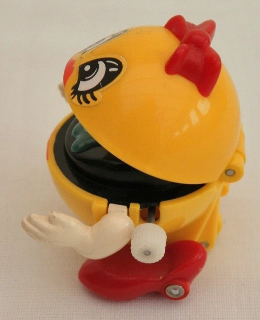 VINTAGE TM BALLY Midway Singapore Pacman eater Clockwork Windup toy $12 ...