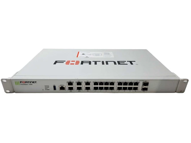 FORTINET FORTIGATE 100E Network Security Firewall | Factory Reset Q ...