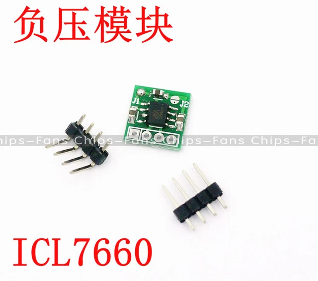 10MA ICL7660 SWITCHED Capacitor Negative Voltage Converter Module +10V ...