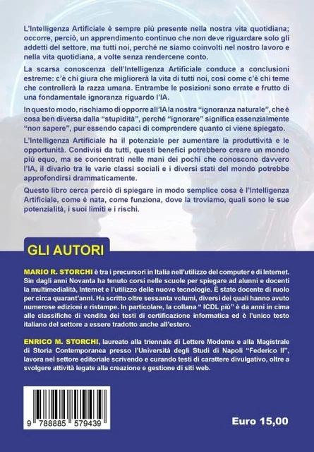MARIO R. STORCH Per capire l’Intelligenza Artificiale. Cosa è. Qual è ...