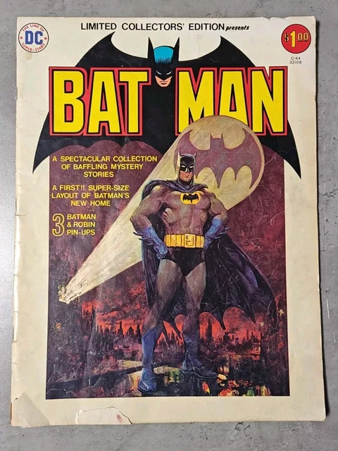 DC LIMITED COLLECTOR'S Edition C-44 BATMAN Treasury 1976 EUR 22,70 ...