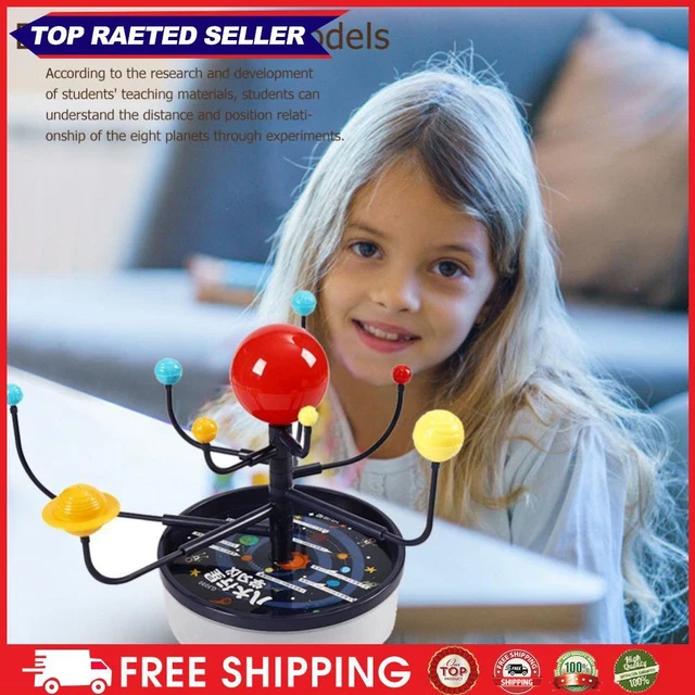 SOLAR SYSTEM EIGHT Planets Model Educational Toy DIY Science Experiment ...