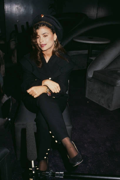 SINGER DANCER PAULA Abdul Rapper Tone Loc Attend The 1989 Mtv Vide- Old ...