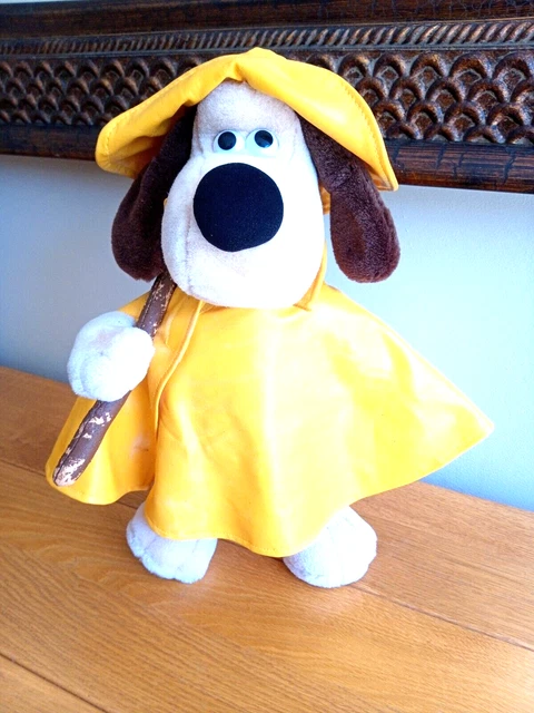 WALLACE & GROMIT 14" Plush Soft Toys 1989 Aardman , Gromit in Yellow ...