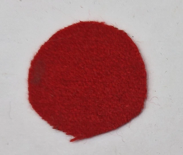 WW2 BRITISH ARMY Red Circle Infantry Formation Sign Cloth EUR 4,67 ...