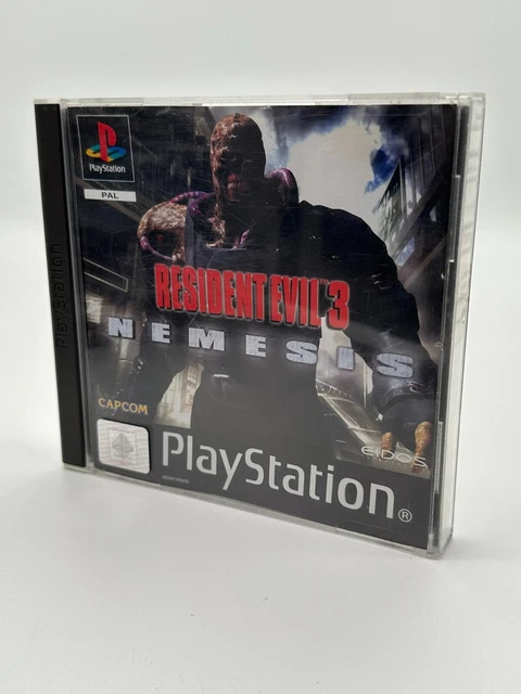 RESIDENT EVIL 3 Nemesis Sony Playstation 1 PS1 PSX PsOne buone ...