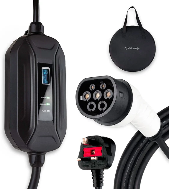 AUDI Q5 EQUATTRO Charging Cable Type 2 UK Plug Home Socket EV PHEV ...
