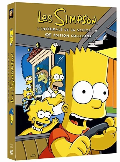 THE SIMPSONS SEASON 10 Complete Collector's DVD Box Set TBE £20.11 ...