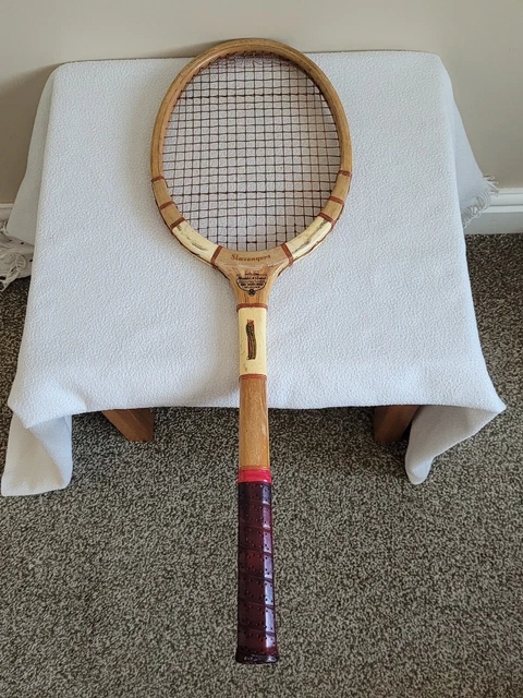 VINTAGE RETRO SLAZENGER Demon Wooden Tennis Racket £6.50 - PicClick UK