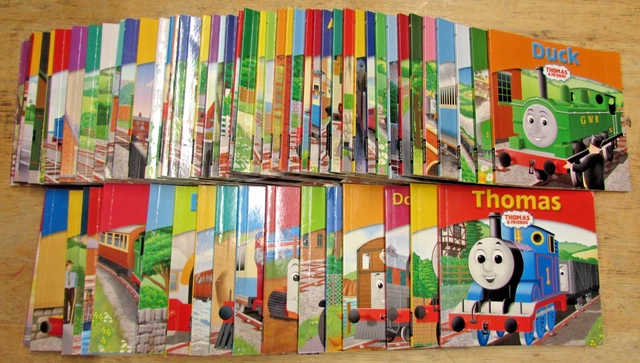 64 MY THOMAS And Friends Books Collection /Thomas The Tank Engine *Free ...