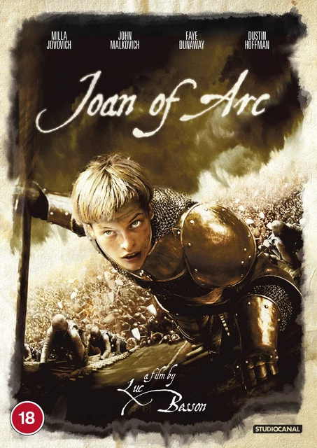 JOAN OF ARC (DVD) Milla Jovovich John Malkovich Faye Dunaway Dustin Hoffman £7.00 - PicClick UK