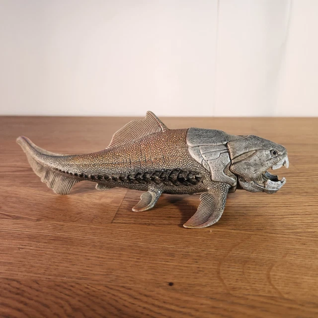 SCHLEICH DUNKLEOSTEUS PREHISTORIC Ancient Fish Dinosaur Armor Realistic ...