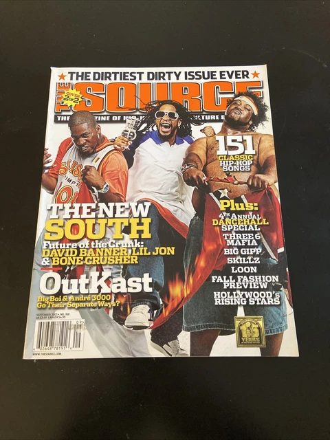 THE SOURCE MAGAZINE Issue #168 Cover 2of2 September 2003 Lil Jon ...