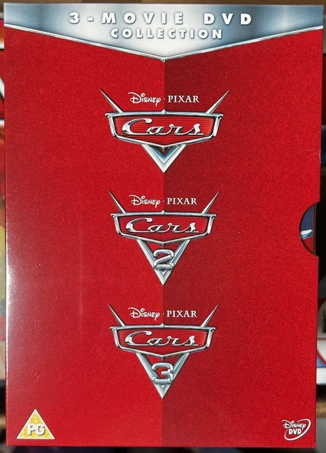 CARS: 3-MOVIE DVD Box Set (2017) NEW & Sealed Disney Pixar Lightning ...