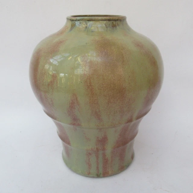AUGUSTE DELAHERCHE, FRENCH studio pottery high fired stoneware large ...