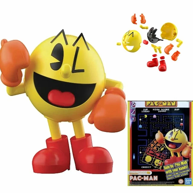 FIGURA MODEL KIT Pac-Man Entry Grade Bandai Pacman nuevo EUR 13,50 ...