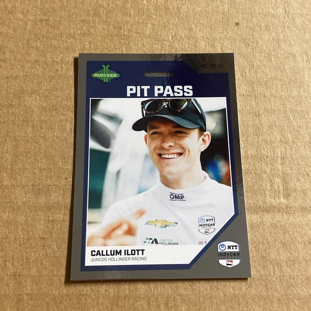 2024 PARKSIDE NTT Indy Car Racing PIT PASS Card CALLUM ILOTT EUR 1,11 ...