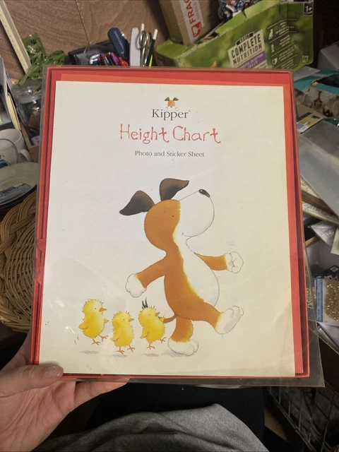 KIPPER HEIGHT CHART Rare Complete With Stickers £10.80 - PicClick UK