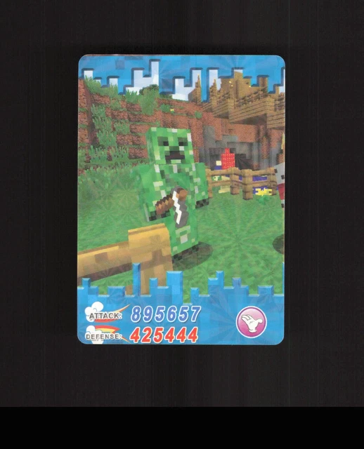 MINECRAFT CARD MINECRAFT Trading Card Minecraft Movie Minecraft Video ...