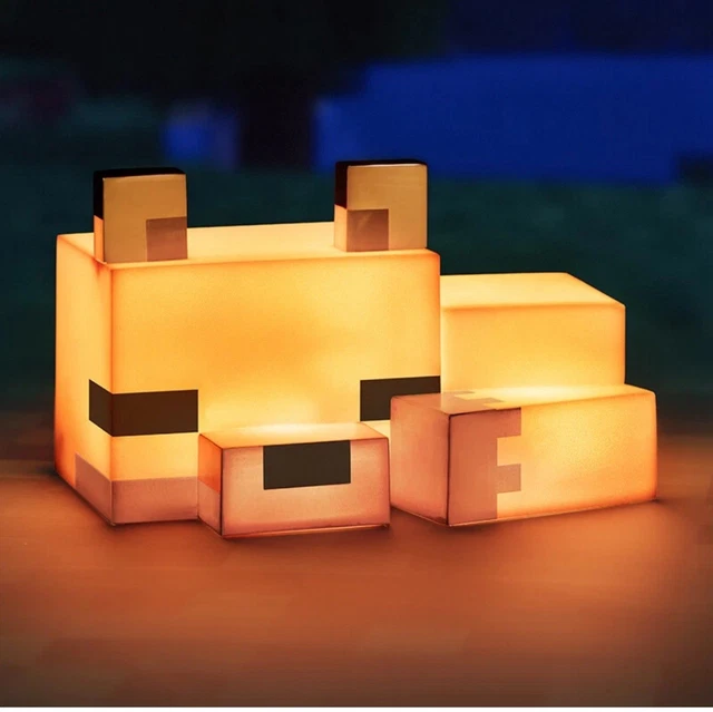 MINECRAFT FOX LIGHT Kids Bedroom Accessories Night Light £1.16 ...