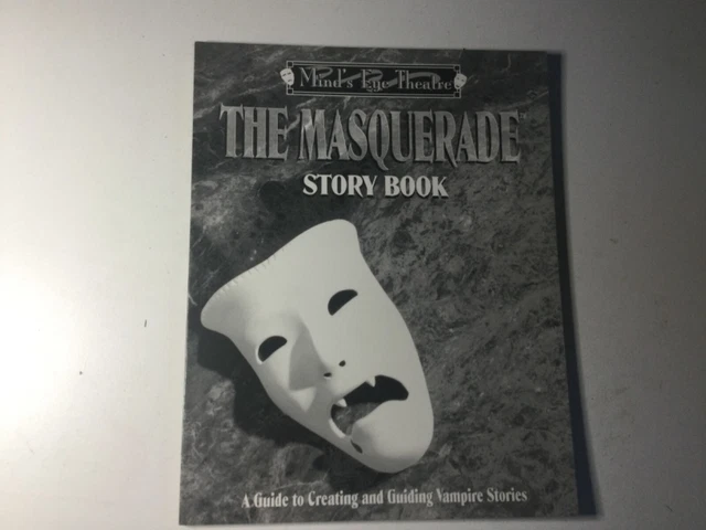 VAMPIRE THE MASQUERADE story book LARP white wolf role playing game EUR ...
