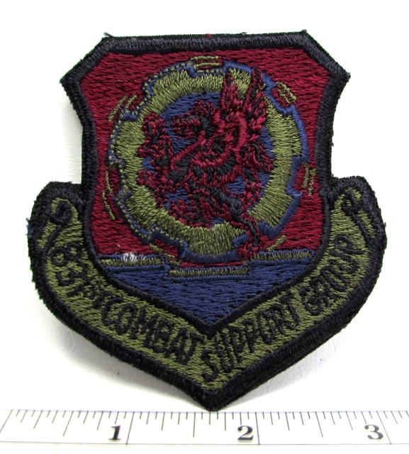 VINTAGE 831ST COMBAT Support Group Patch George Air Force Base ...