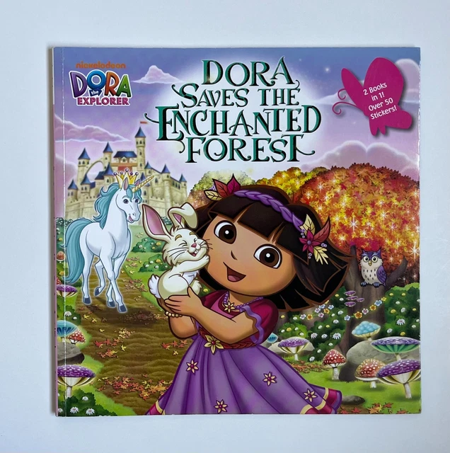 DORA SAVES THE Enchanted Forest/Dora Saves Crystal Kingdom - Used Book ...