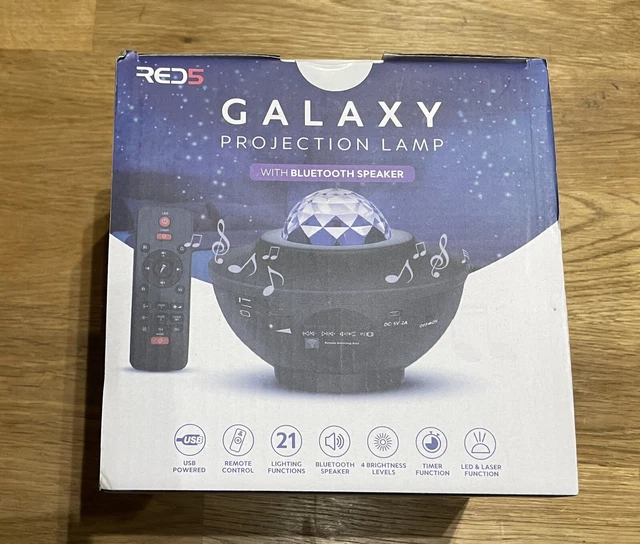 GALAXY LAMPS GALAXY Projector NEW Red5 With Remote Control £5.00 ...